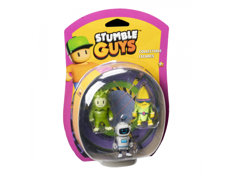 STUMBLE GUYS - Figuras Pack x3 Stumble Bot Mk2 - EMI’S Boutique